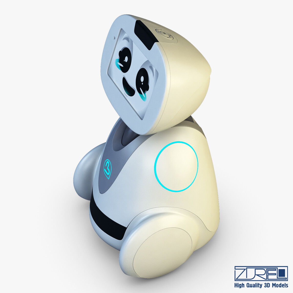 ArtStation - Buddy Robot White v 1 | Resources