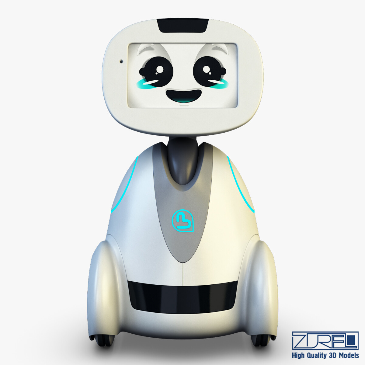 ArtStation - Buddy Robot White v 1 | Resources