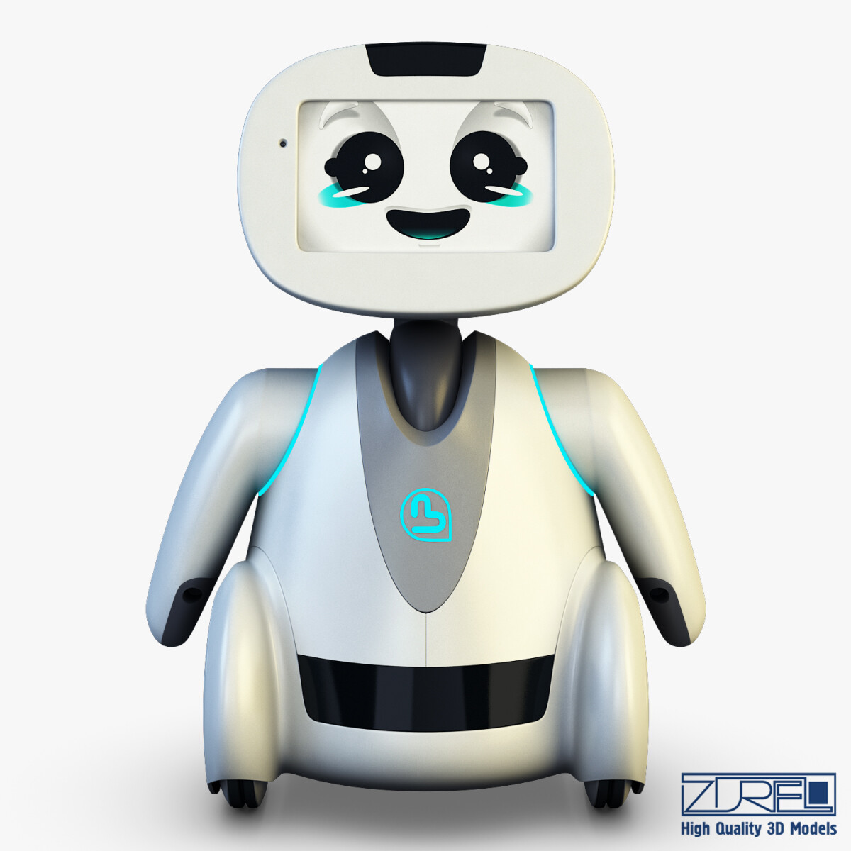 ArtStation - Buddy Robot White v 2 | Resources
