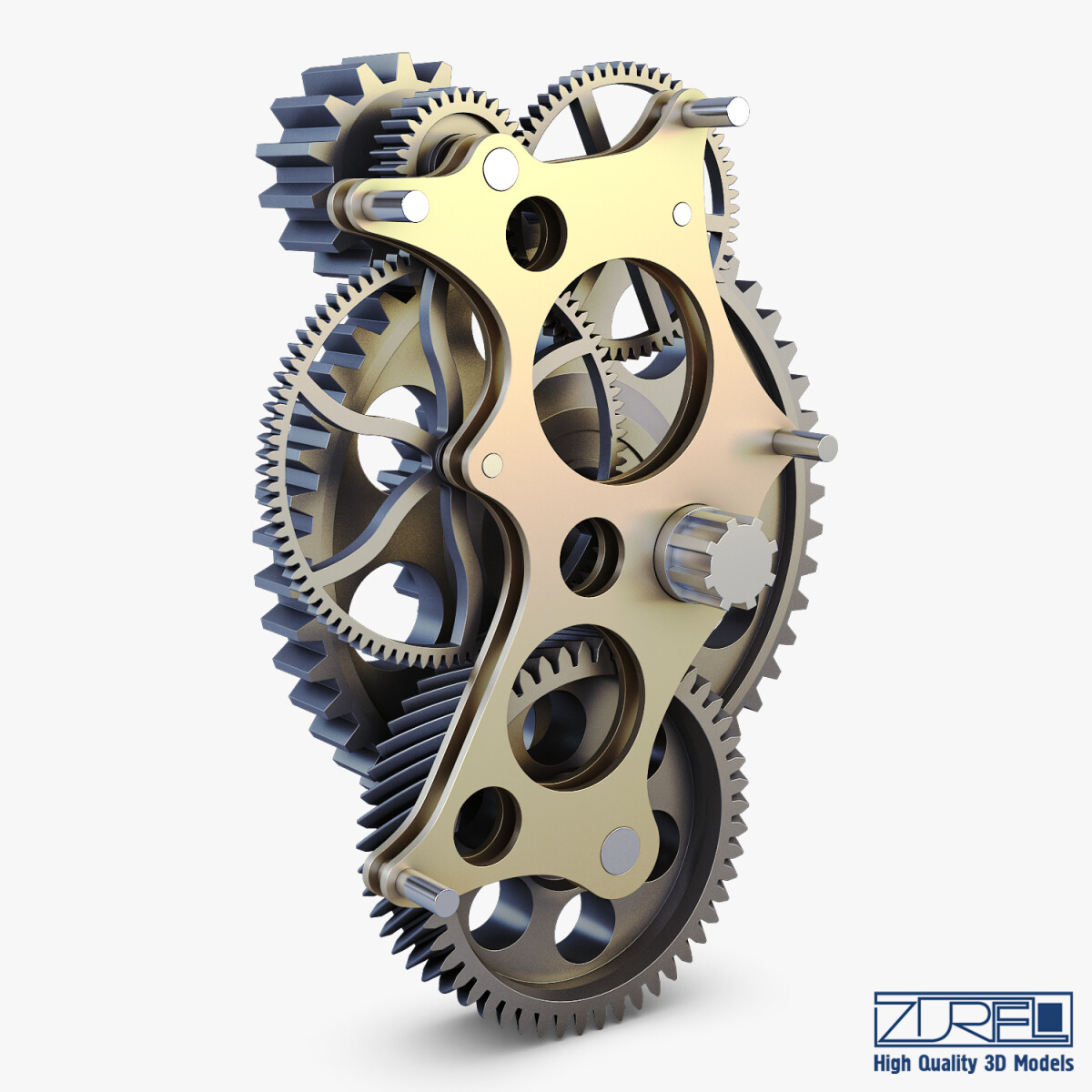 ArtStation - Gear Mechanism v 4 | Resources