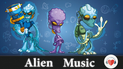 ArtStation - Alien Music Loops | Game Assets