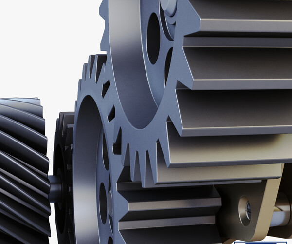 ArtStation - Gear Mechanism v 5 | Resources