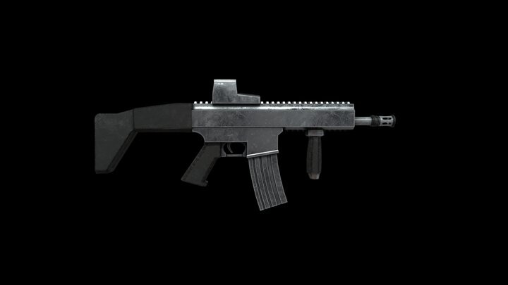 ArtStation - Assault rifle MG 1 Gun - Low Poly 4k Ready to game Shooter ...