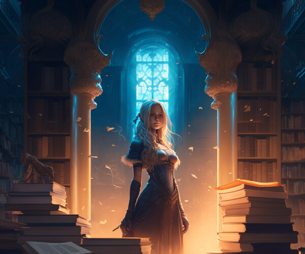 ArtStation - The Keeper of Knowledge 9 | Artworks