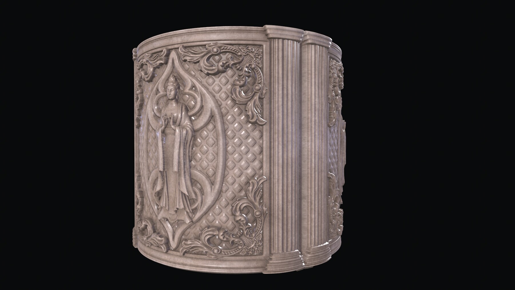 ArtStation - stone trim sheet | Game Assets