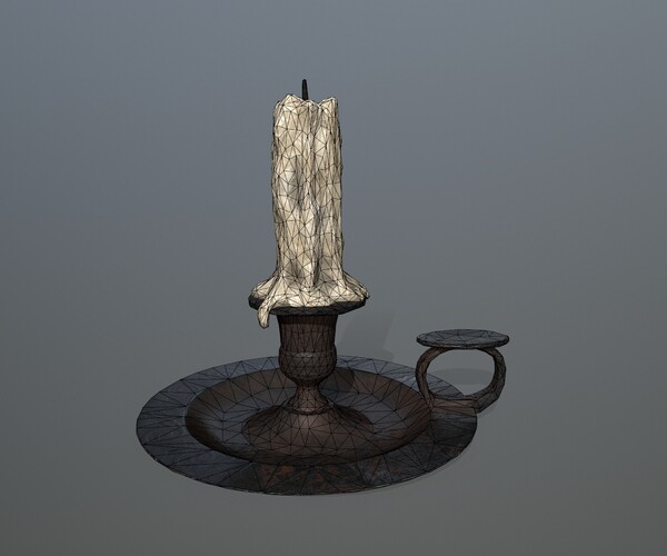 ArtStation - Candlestick | Game Assets