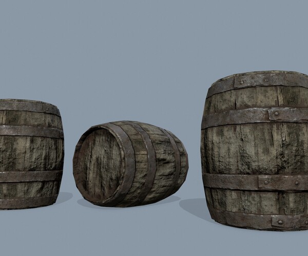 ArtStation - Barrel | Game Assets