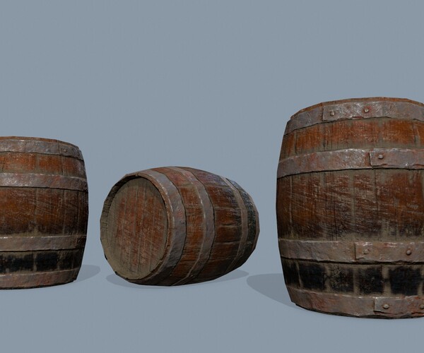 ArtStation - Barrel | Game Assets