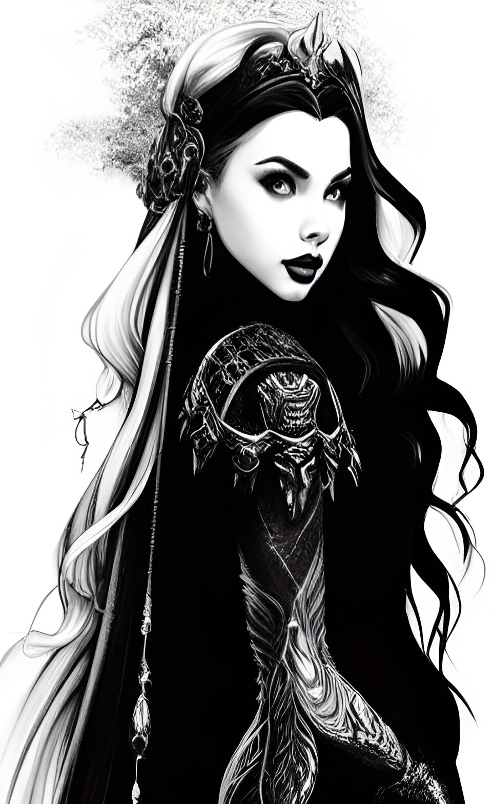 ArtStation - greek gothic goddess of chaos 26700 jpg pack wombo art ...