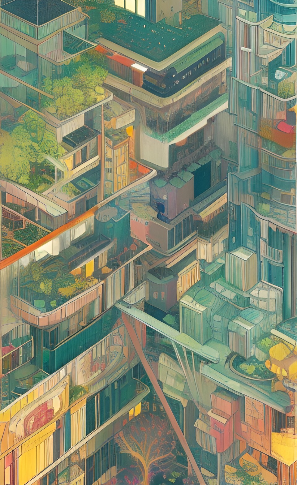 ArtStation - Vertical Townscaper 5400 jpg pack wombo art | Artworks
