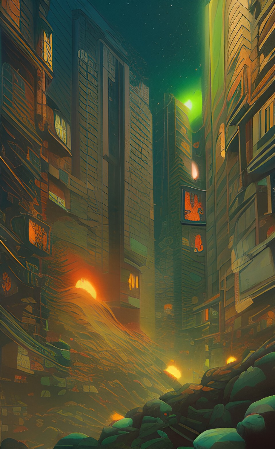 ArtStation - Vertical Townscaper 5400 jpg pack wombo art | Artworks