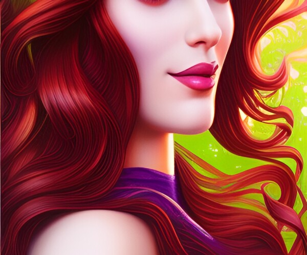 ArtStation - Jessica Rabbit 8800 jpg pack wombo art | Artworks