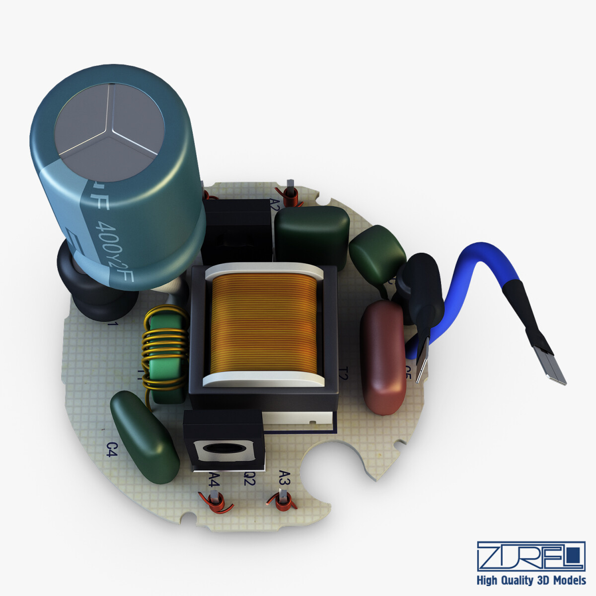 ArtStation - Circuit Board v 1 | Resources