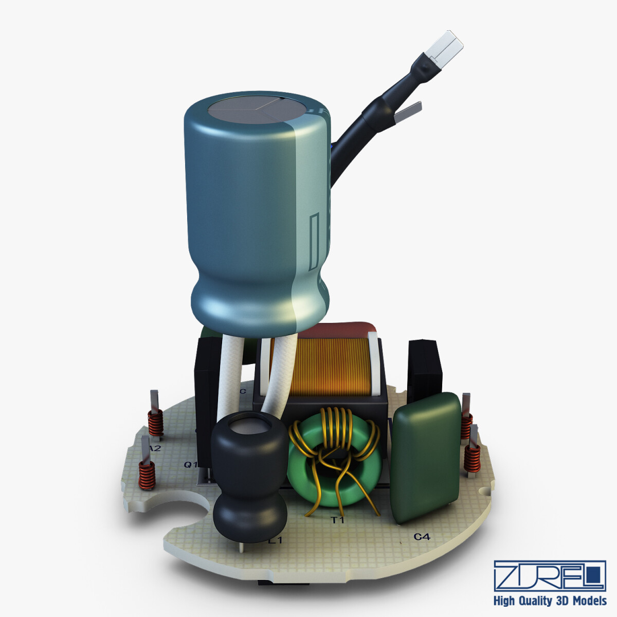 ArtStation - Circuit Board v 1 | Resources