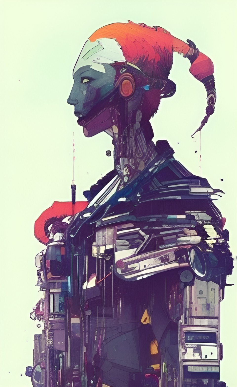 ArtStation - cybernetic enhanced 7600 jpg pack wombo art | Artworks