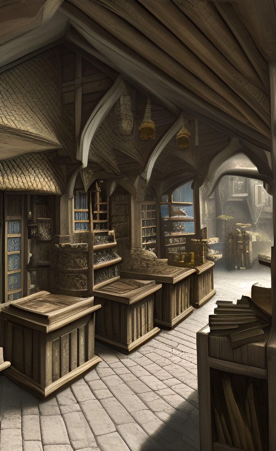 ArtStation - medieval shop 8200 jpg pack wombo art | Artworks