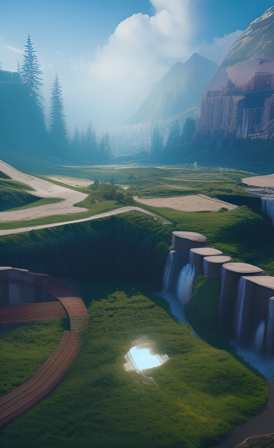 ArtStation - game concept design valley 1000 jpg pack wombo art | Artworks