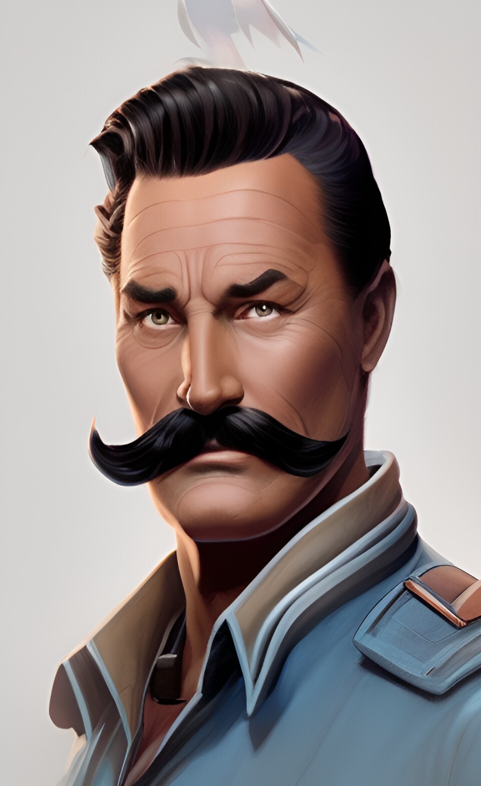 ArtStation - engineer with a thick moustache 8400 jpg pack wombo art | Artworks