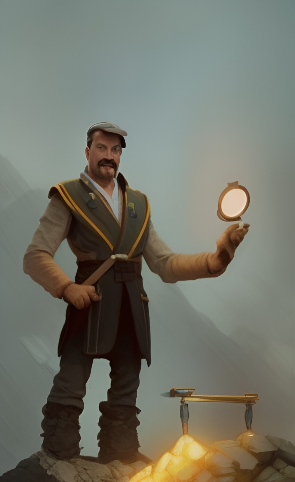 ArtStation - engineer with a thick moustache 8400 jpg pack wombo art | Artworks
