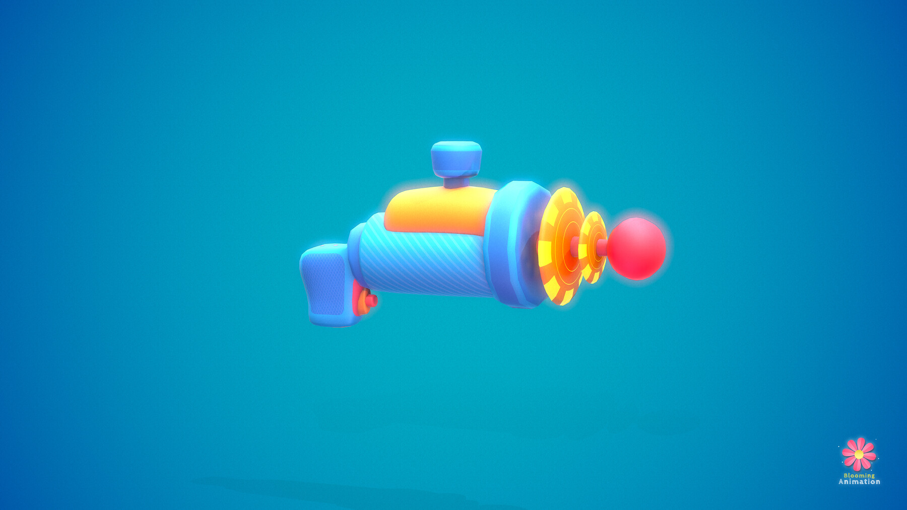 ArtStation - Stylized Laser Gun | Game Assets