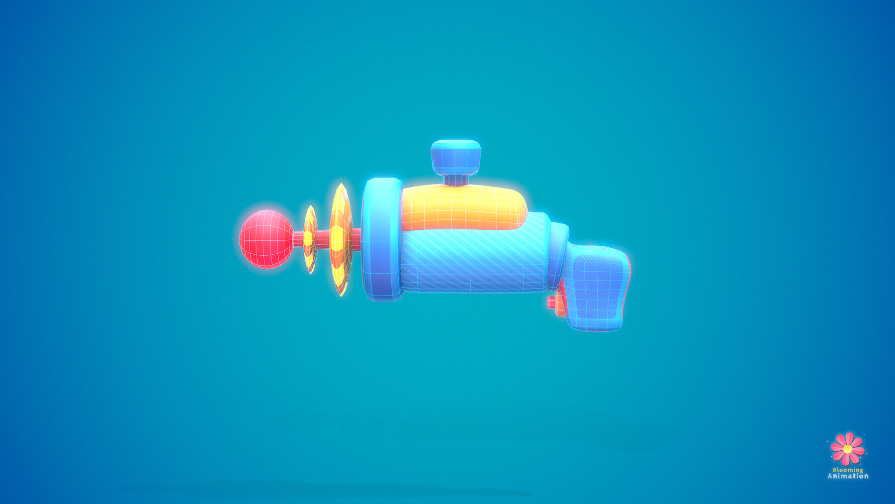 ArtStation - Stylized Laser Gun | Game Assets