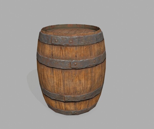 ArtStation - Barrel | Game Assets