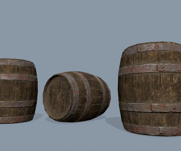 ArtStation - Barrel | Game Assets