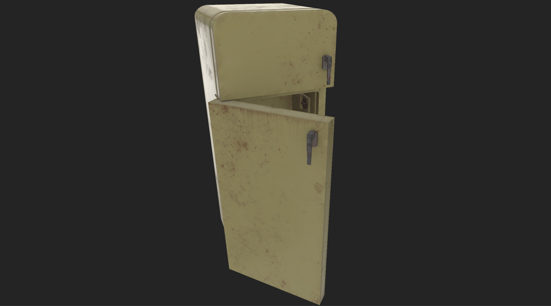 ArtStation - Game Ready Old Fridge | Game Assets