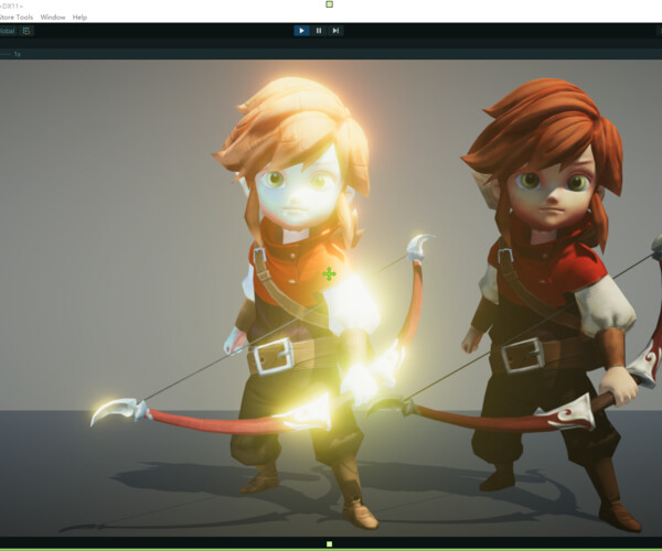 ArtStation - Unity VFX - Shiny Shader Effect | Game Assets