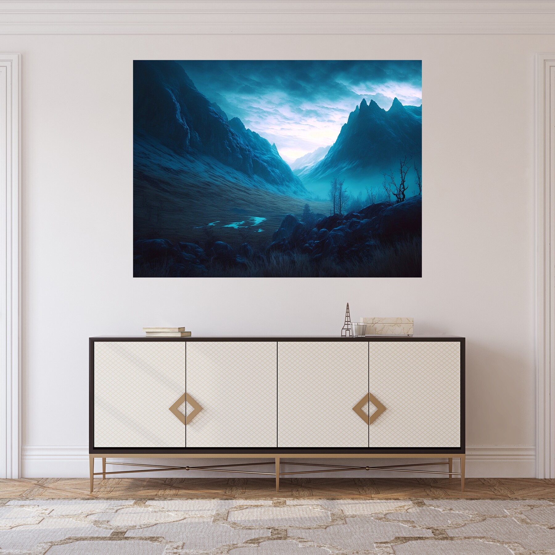 ArtStation - Dark Blue Valley | Artworks