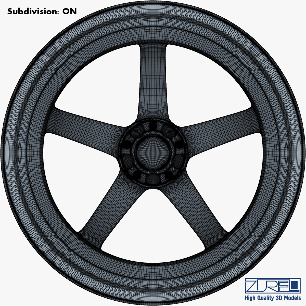 ArtStation - Vossen VPS-303 19 Wheel Silver | Resources