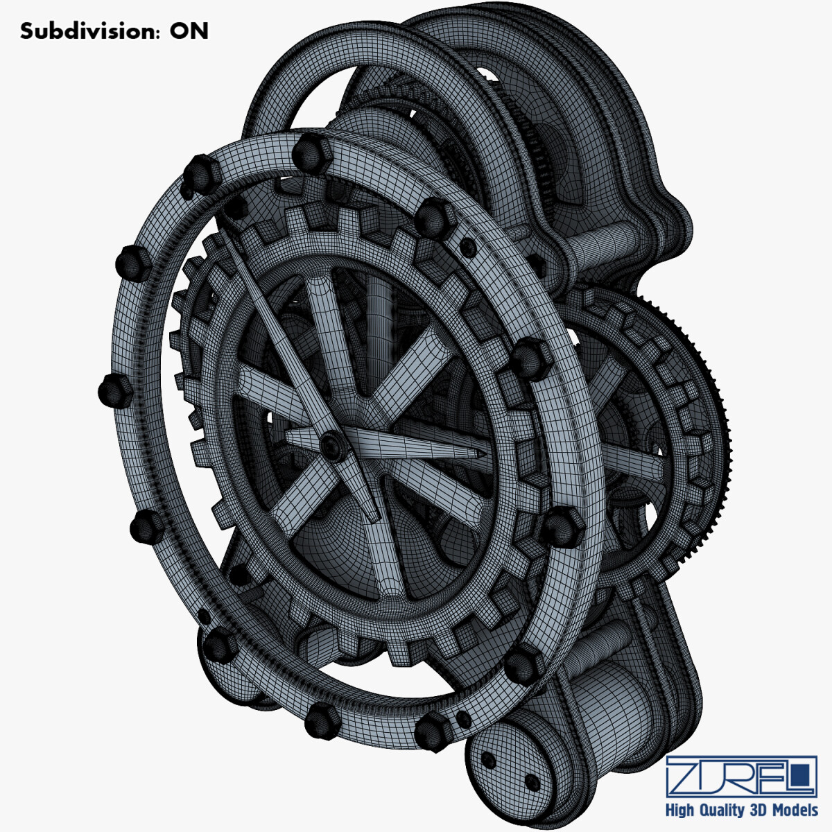 ArtStation - Gear Alarm Clock v 1 | Resources