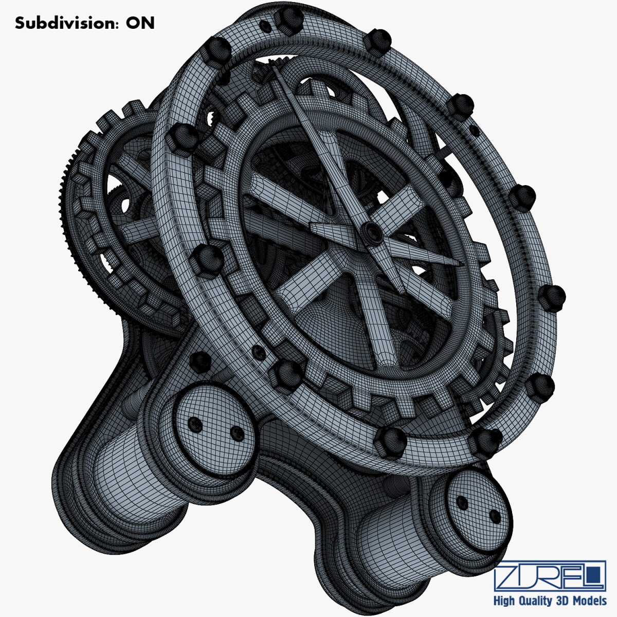 ArtStation - Gear Alarm Clock v 1 | Resources