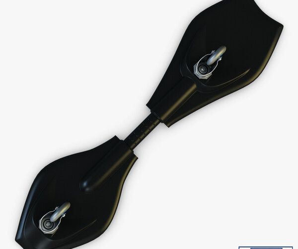 ArtStation - Razor RipStik Classic blue v 1 Mid Poly | Resources