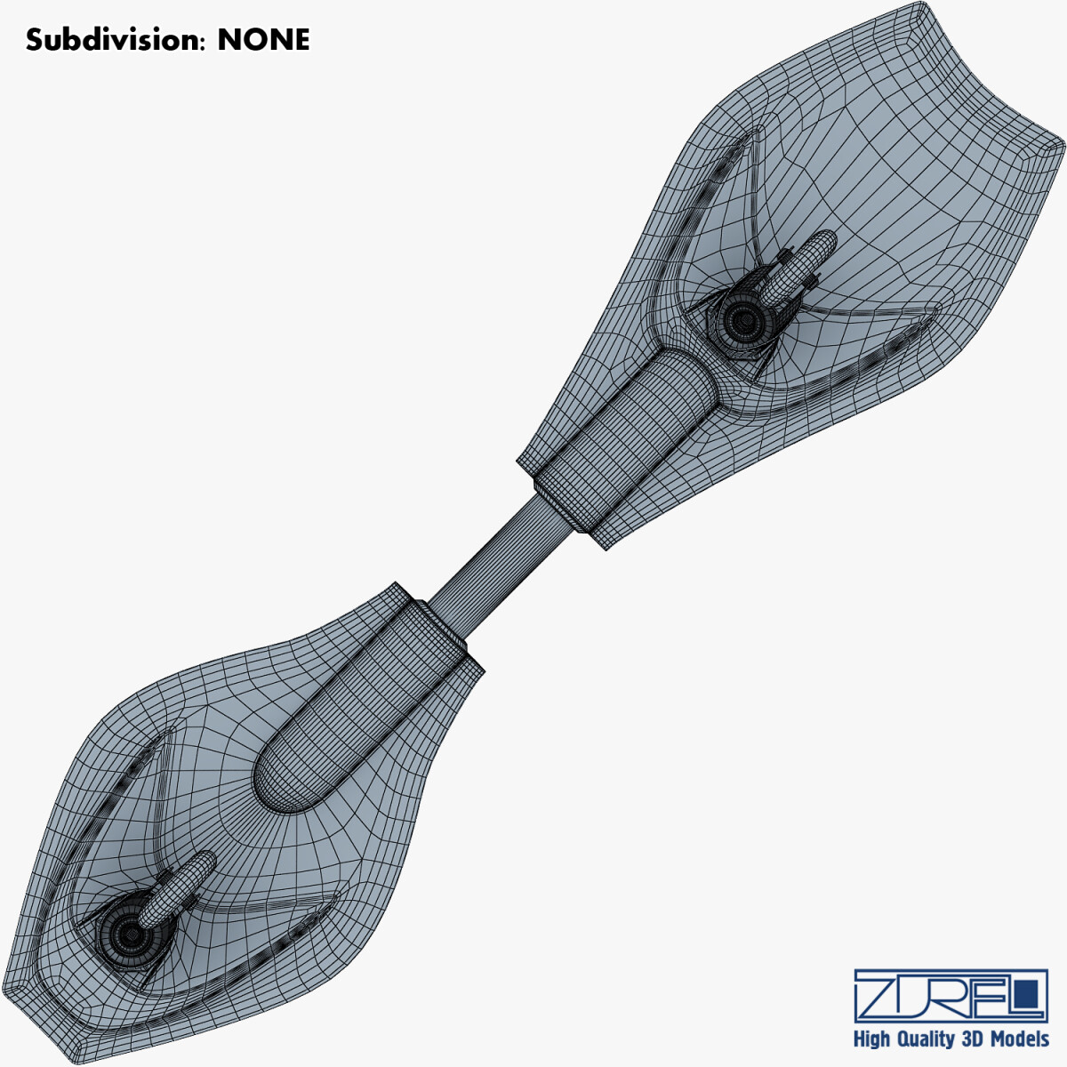 ArtStation - Razor RipStik Classic blue v 1 Mid Poly | Resources