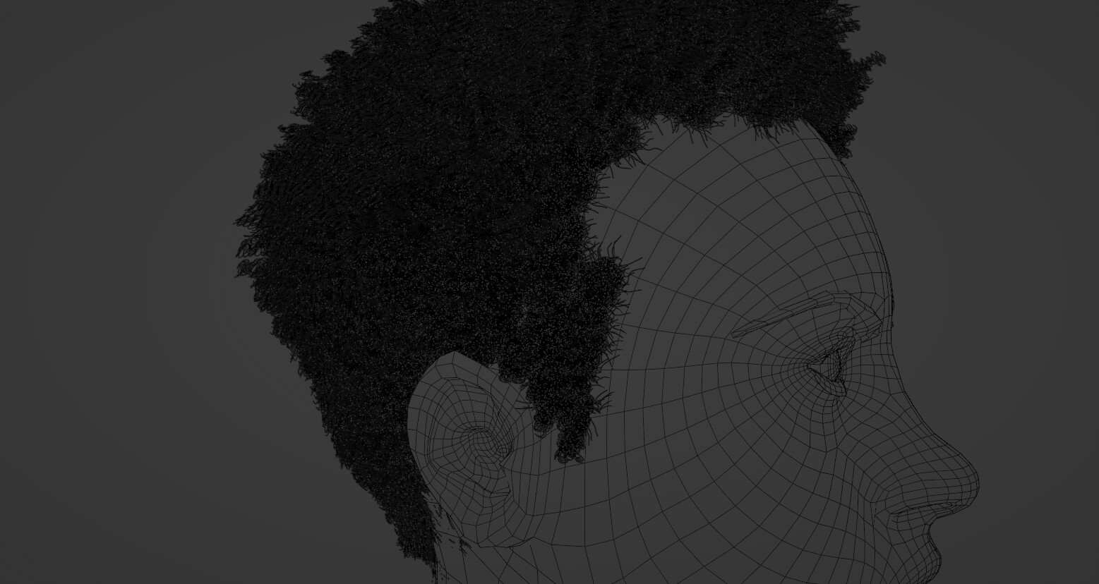 ArtStation - Miles Hair v2 | Game Assets