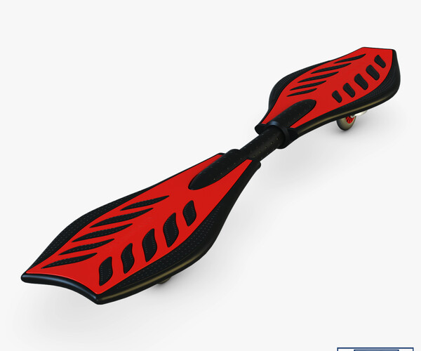 ArtStation - Razor RipStik Classic red v 1 Mid Poly | Resources
