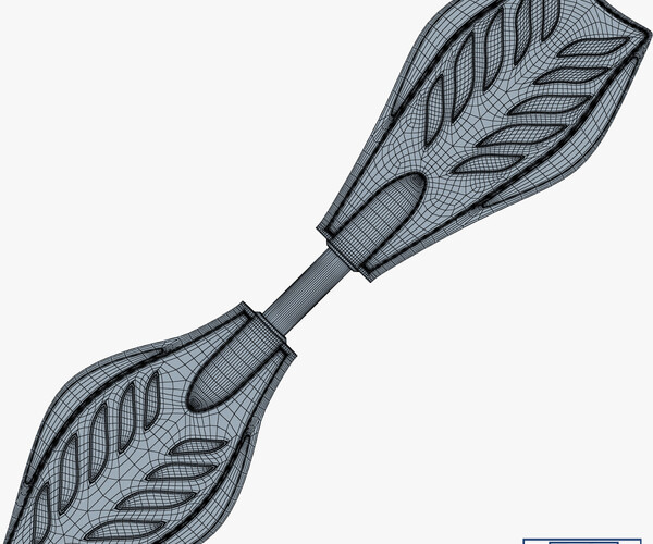 ArtStation - Razor RipStik Classic red v 1 Mid Poly | Resources