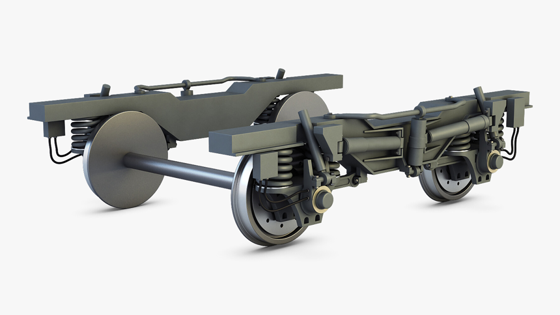 ArtStation - High Speed Train Chassis v 1 | Resources