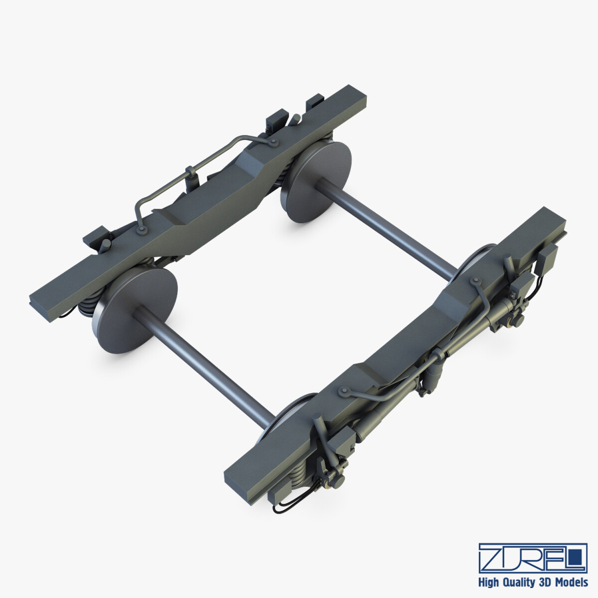 ArtStation - High Speed Train Chassis v 1 | Resources