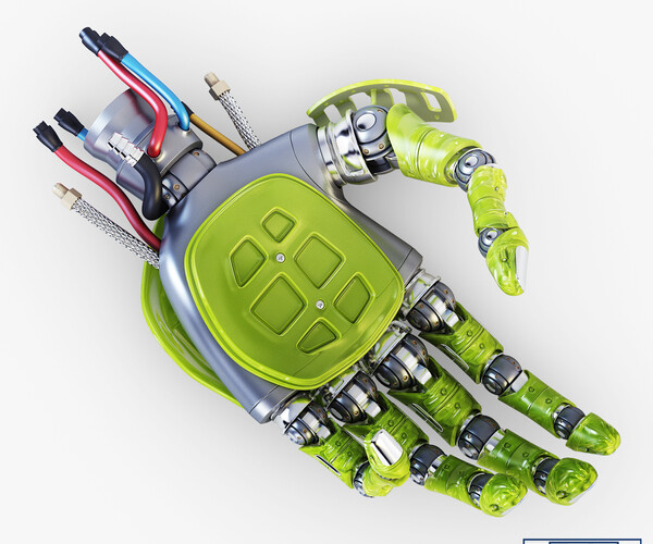 ArtStation - Bio Robotic Hand v 2 | Resources