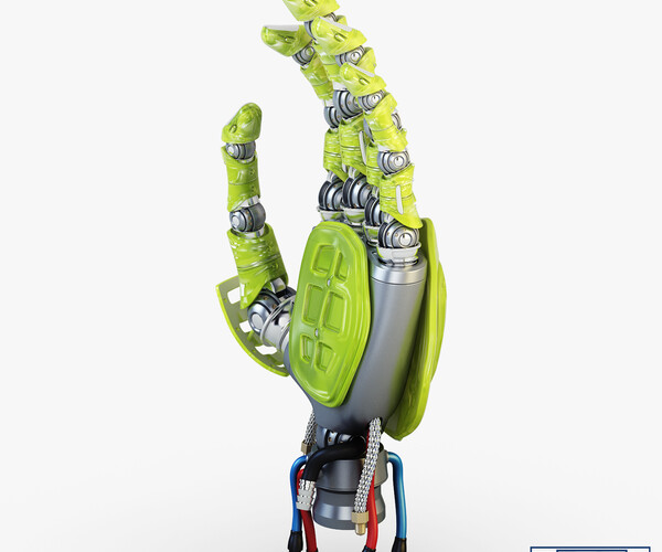 ArtStation - Bio Robotic Hand v 2 | Resources