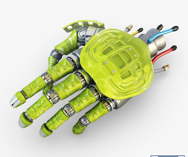 ArtStation - Bio Robotic Hand v 2 | Resources