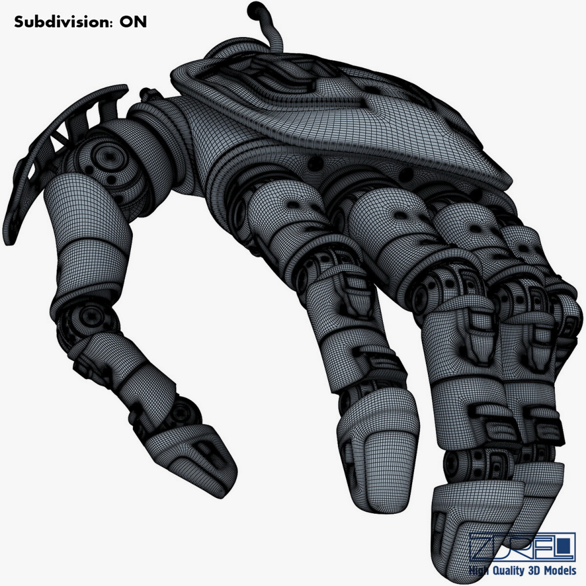 ArtStation - Bio Robotic Hand v 2 | Resources