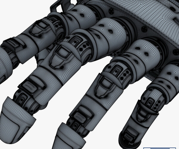 ArtStation - Bio Robotic Hand v 2 | Resources