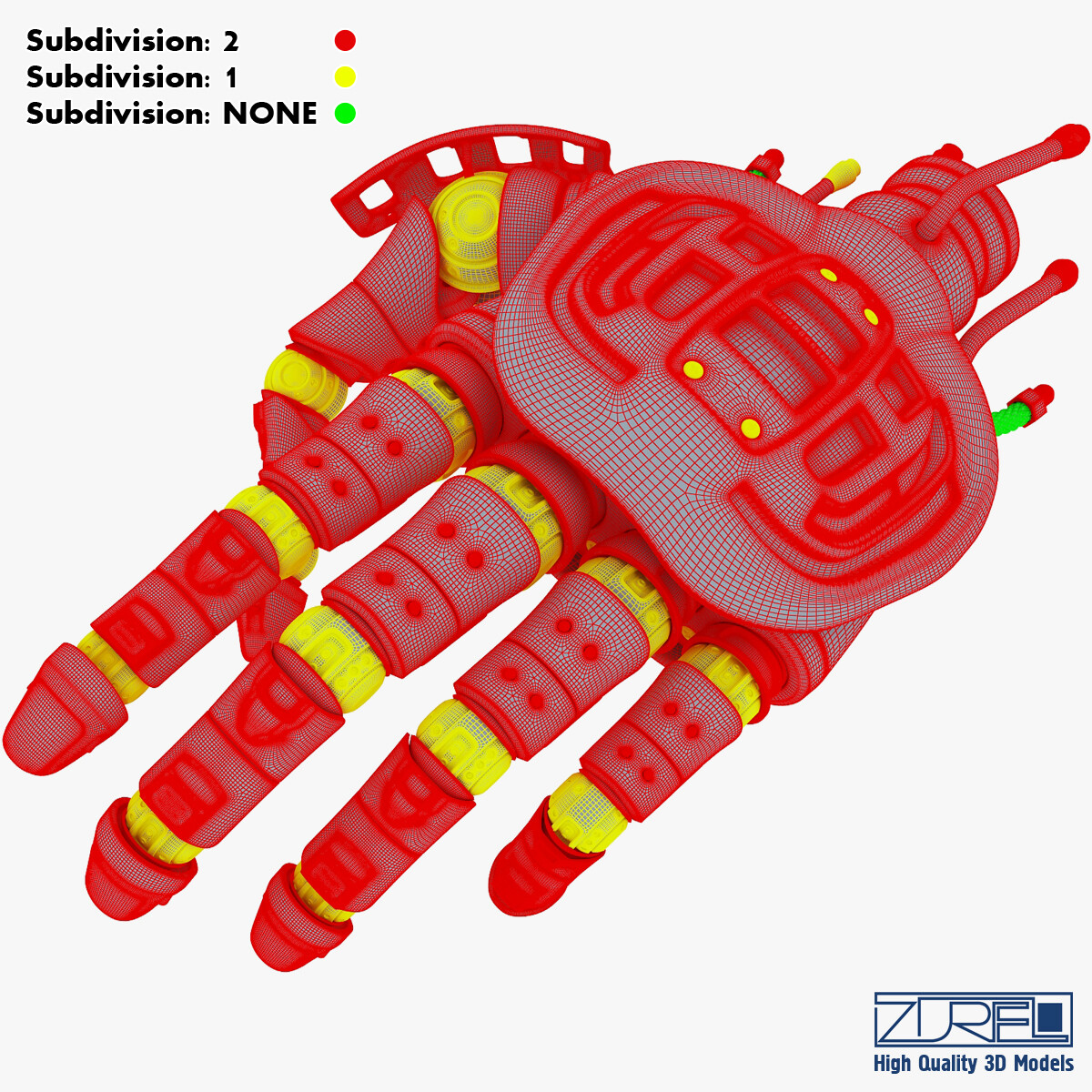 ArtStation - Bio Robotic Hand v 2 | Resources