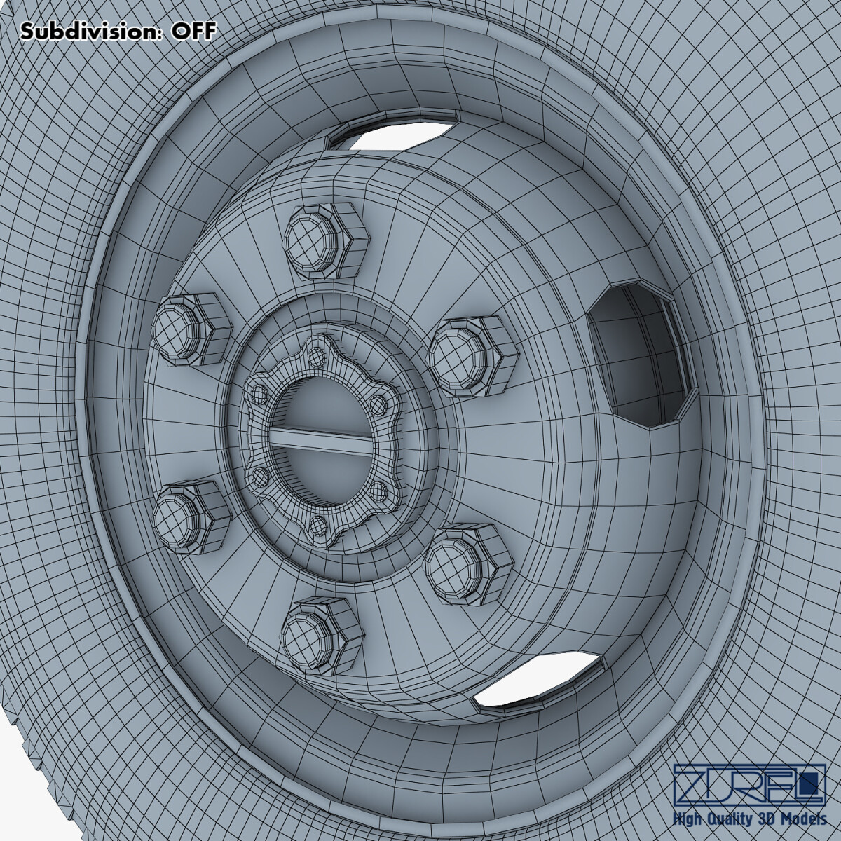 ArtStation - Truck Wheel v 1 | Resources