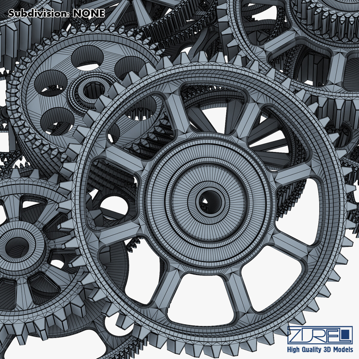 ArtStation - Pile of Scattered Gears v 1 | Resources