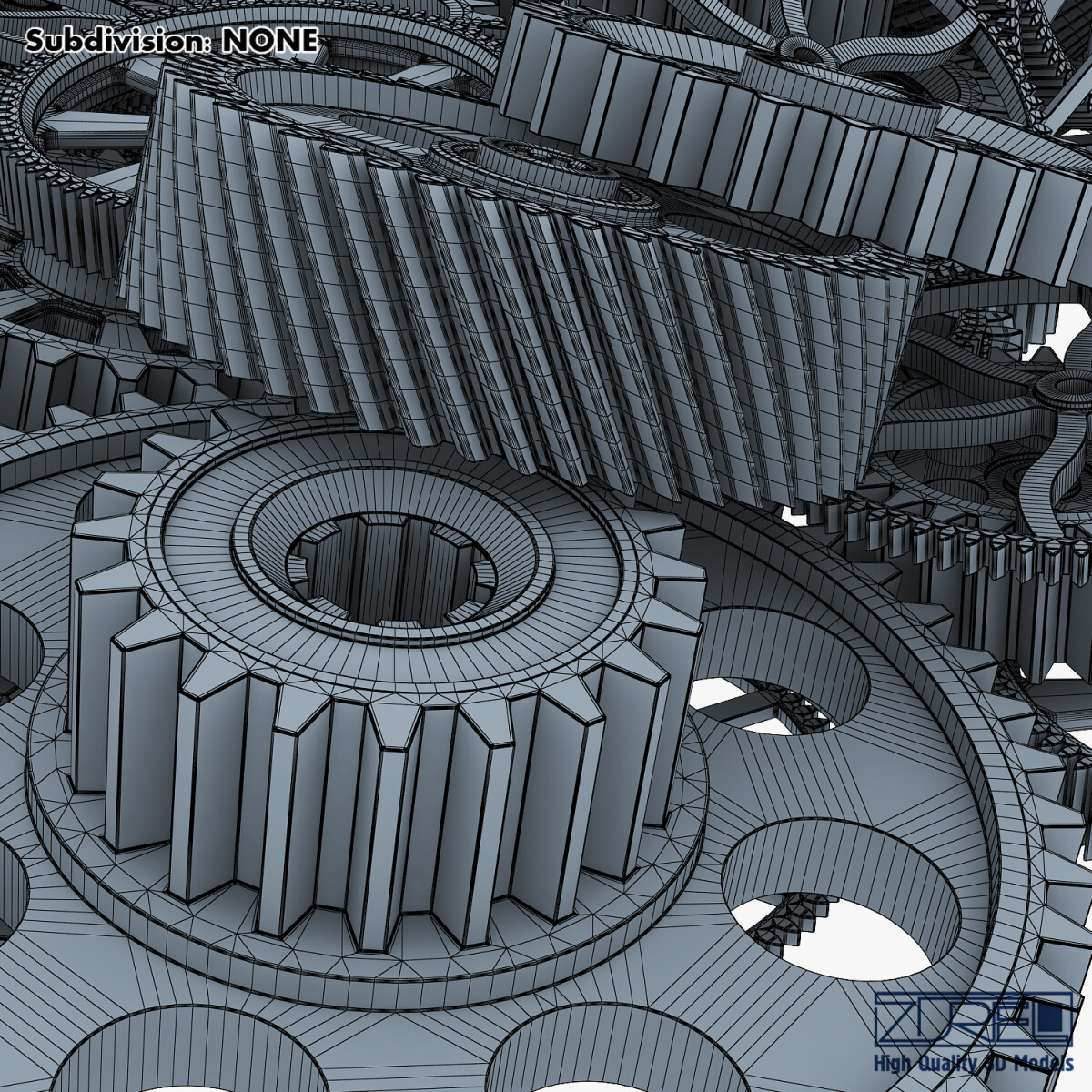 ArtStation - Pile of Scattered Gears v 1 | Resources