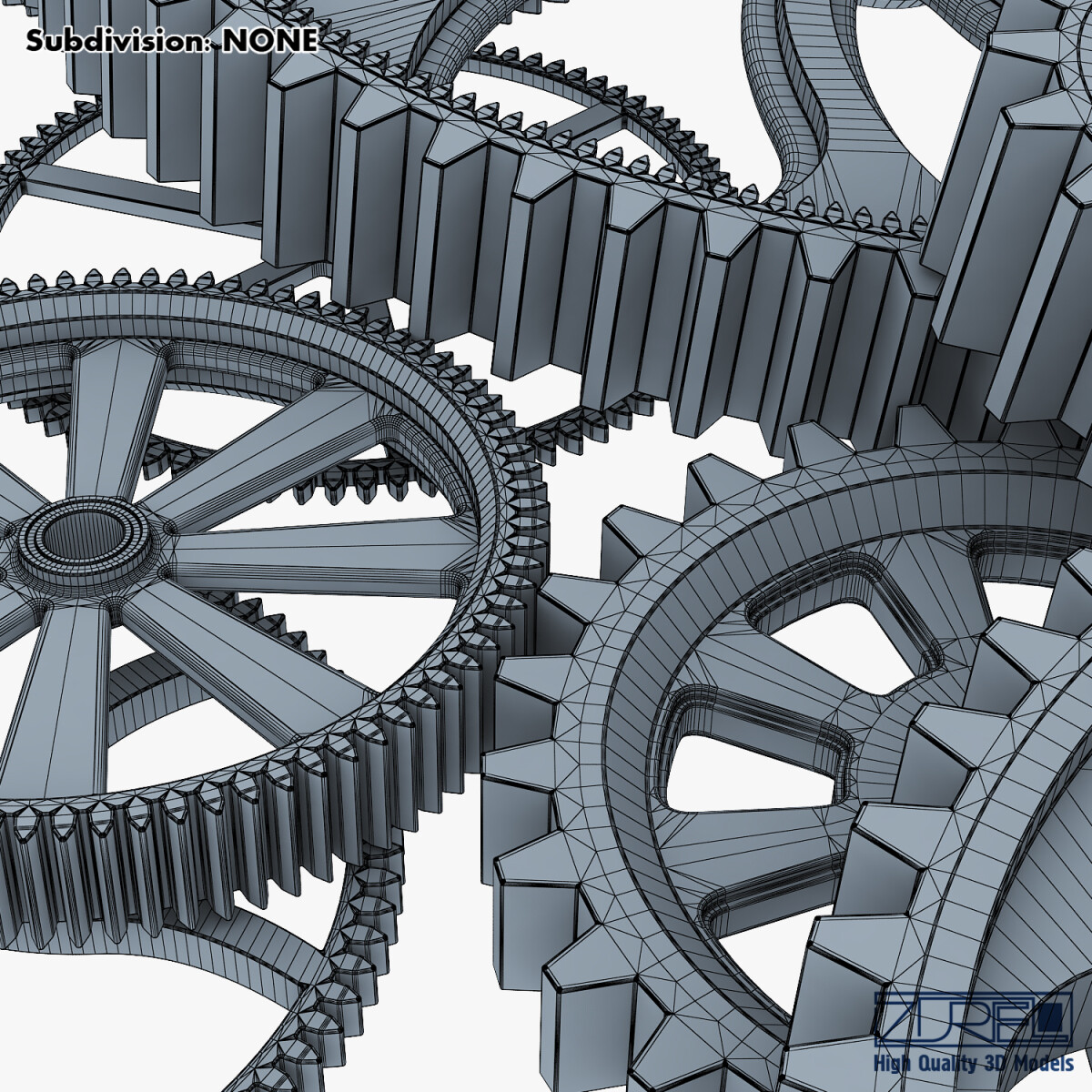 ArtStation - Pile of Scattered Gears v 1 | Resources